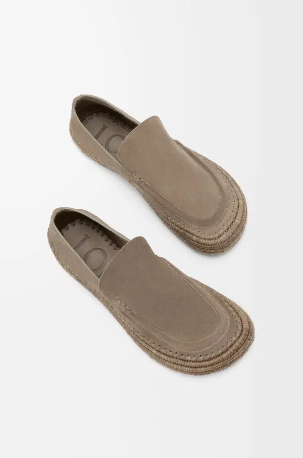 Loewe Rio Raffia Espadrilles - Brown