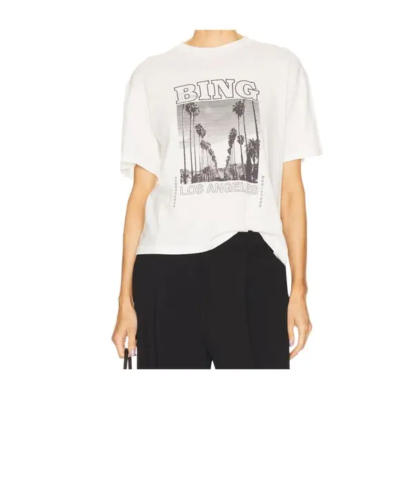 ANINE BING Graphic Print T-shirt