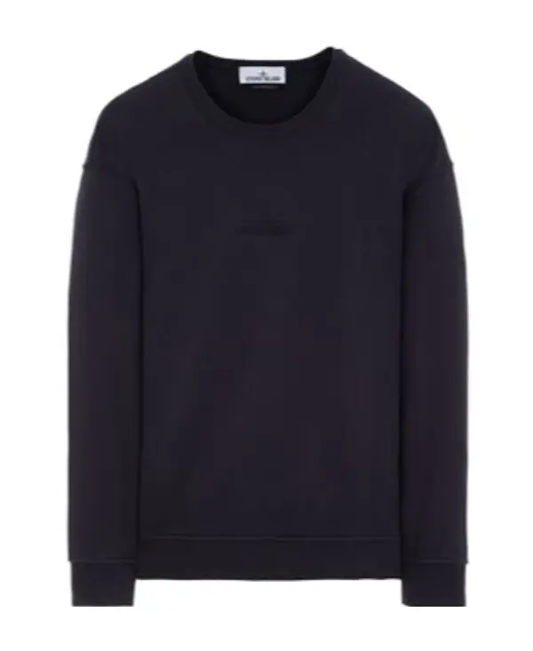 Stone Island Embroidered Logo Cotton Sweatshirt