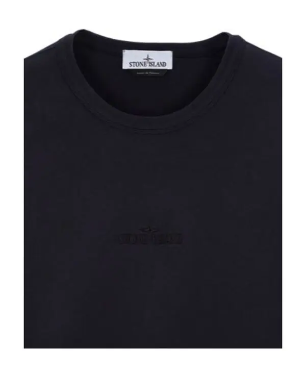 Stone Island Embroidered Logo Cotton Sweatshirt