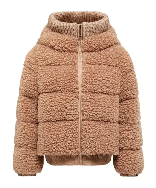 Moncler Adalbertas Teddy Hooded Down Jacket