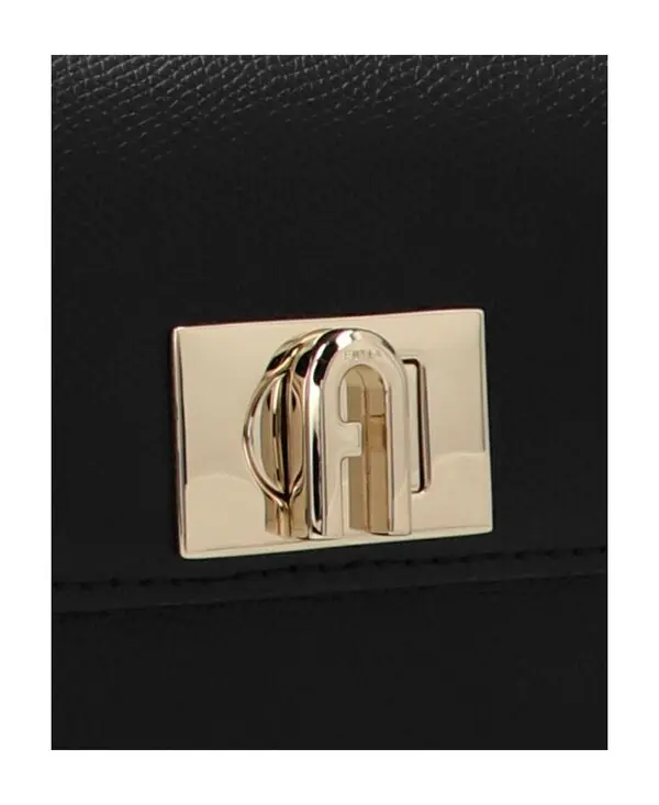 Furla 1927 Soft Mini Crossbody Bag - Black