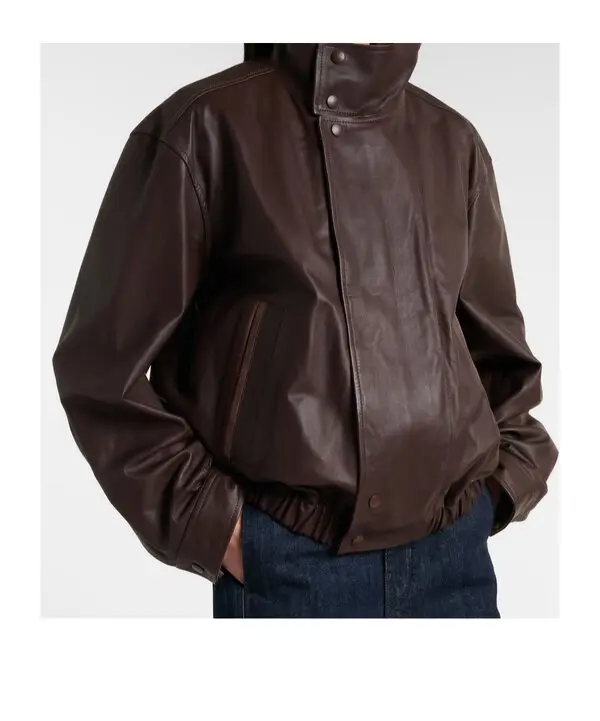 LEMAIRE Leather Blouson Jacket
