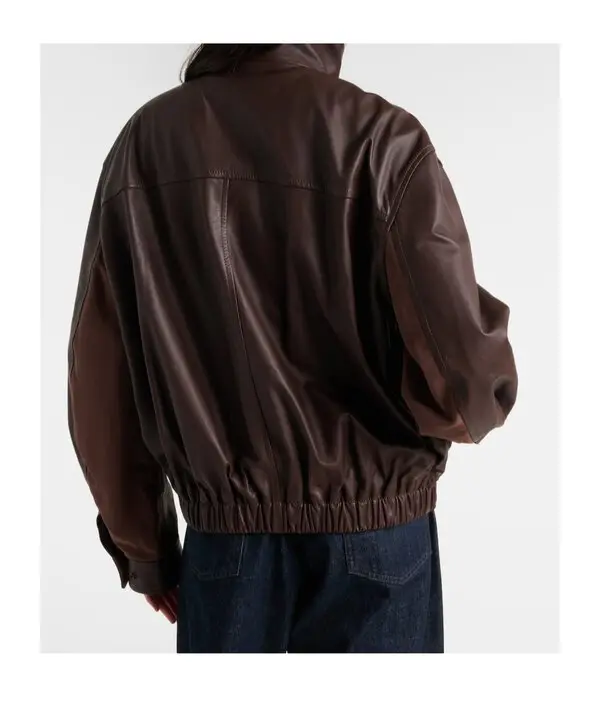 LEMAIRE Leather Blouson Jacket