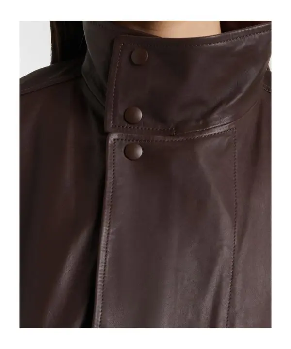 LEMAIRE Leather Blouson Jacket