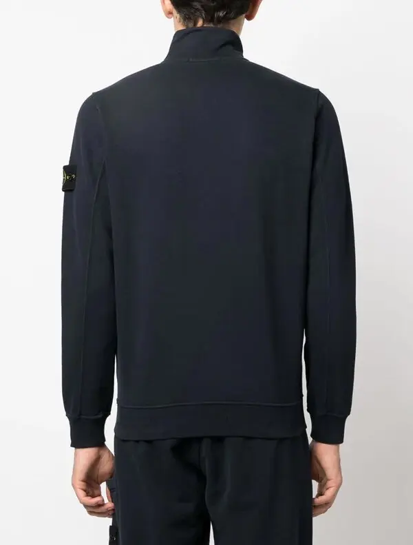 Stone Island Compass-motif Zip-up Jacket