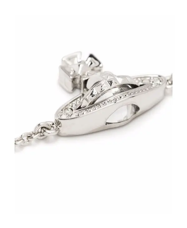 VIVIENNE WESTWOOD Orb Charm Embellished Chain Bracelet