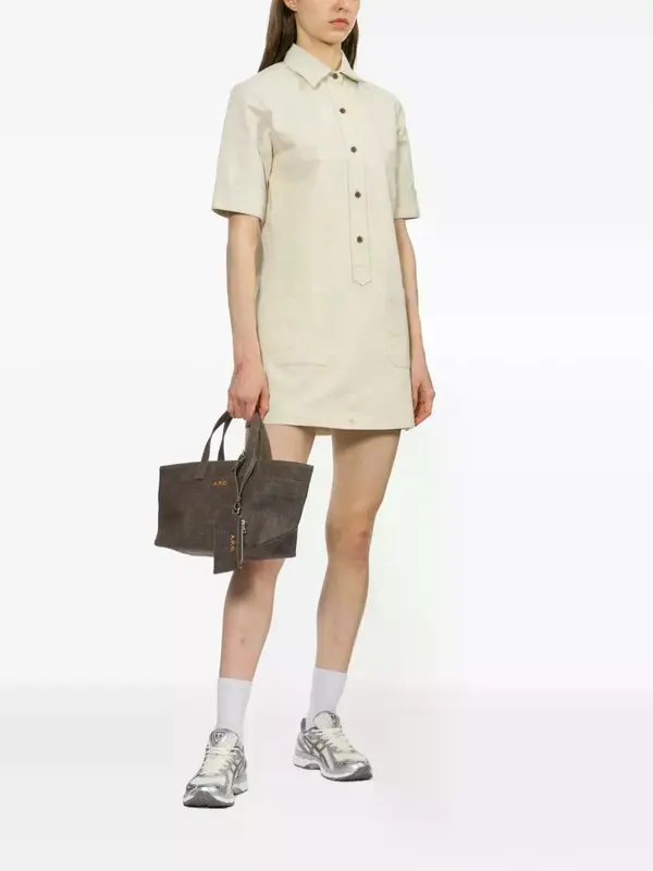 A.p.c. Logo-embroidered Tote Bag