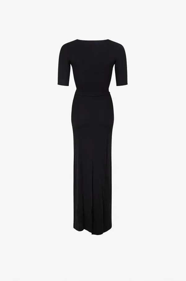 Jacquemus The Bolero Maxi Dress - Black