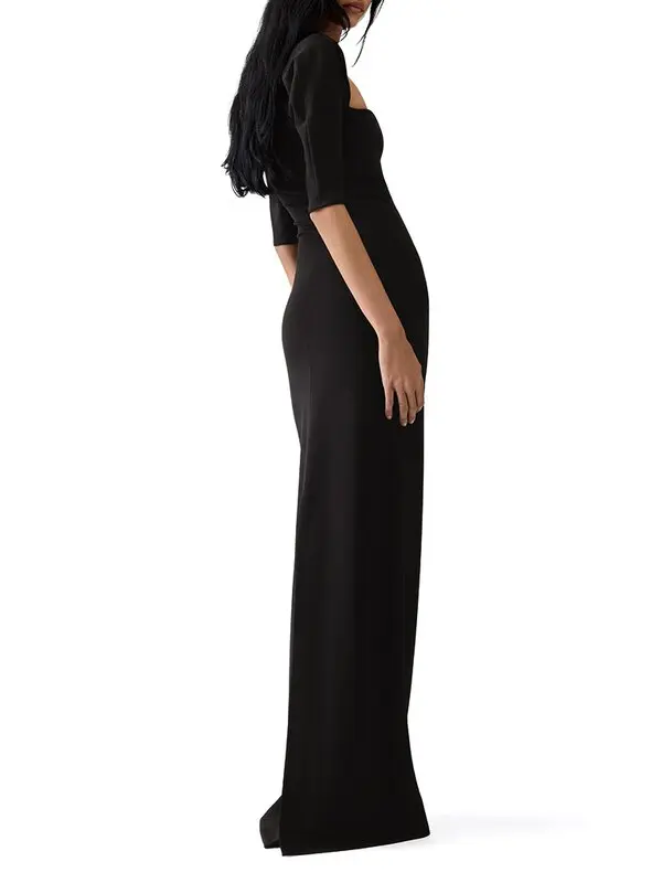 Jacquemus The Bolero Maxi Dress - Black