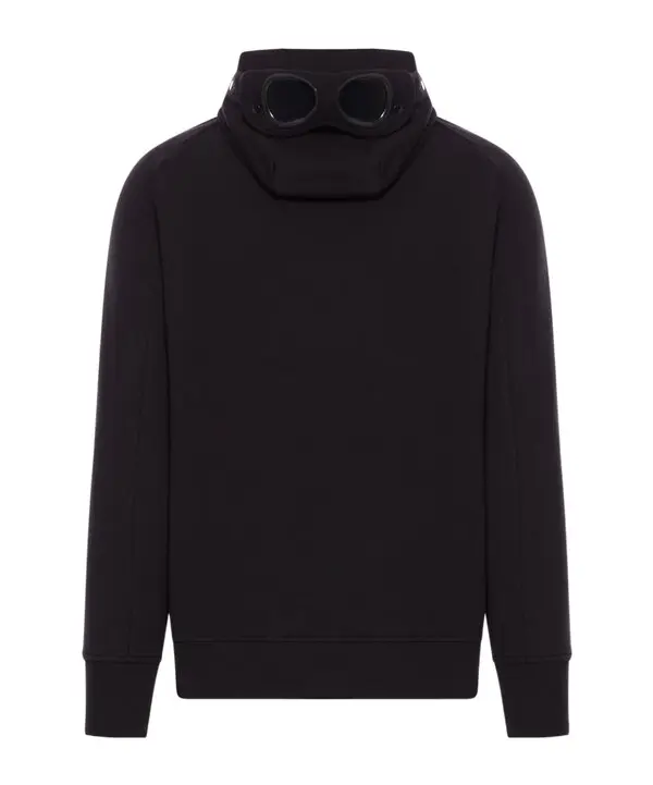 C.P. COMPANY Goggles Detailed Drawstring Zip-up Hoodie