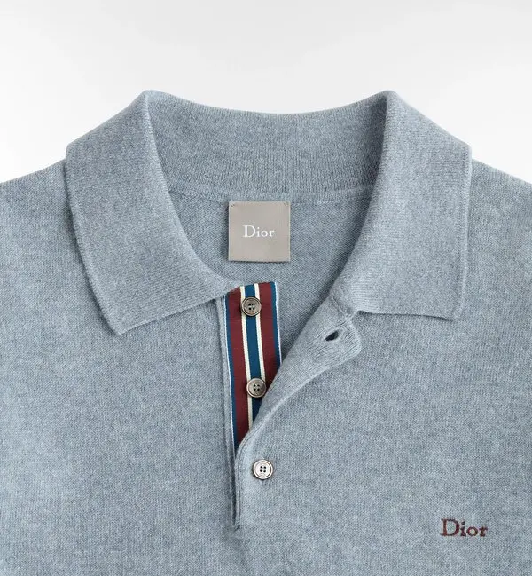Dior Polo Shirt With Embroidery, Regular Fit