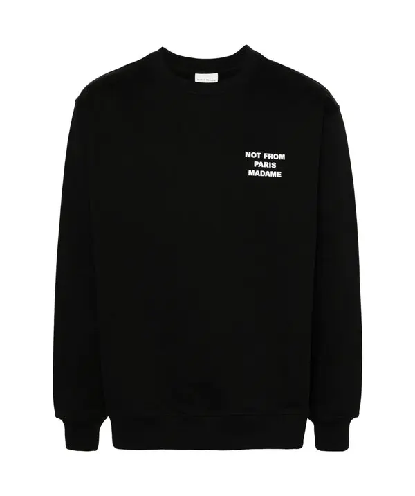 Drole De Monsieur Le Sweatshirt Slogan" Top