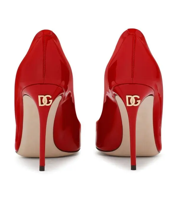 Dolce & Gabbana Logo Plaque Pointed-toe Pumps