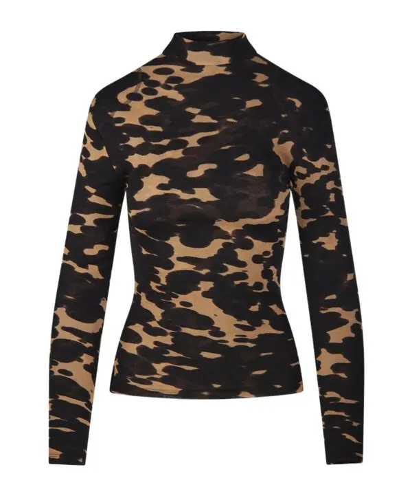 Nanushka Nayeli Long Sleeved Turtleneck Top