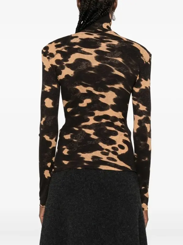 Nanushka Nayeli Long Sleeved Turtleneck Top