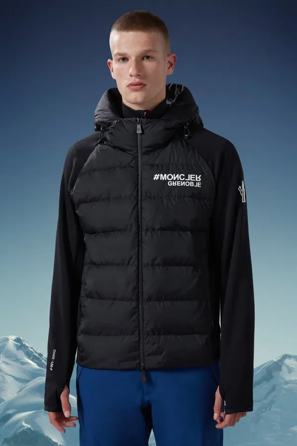 Moncler Padded Zip-up Hoodie