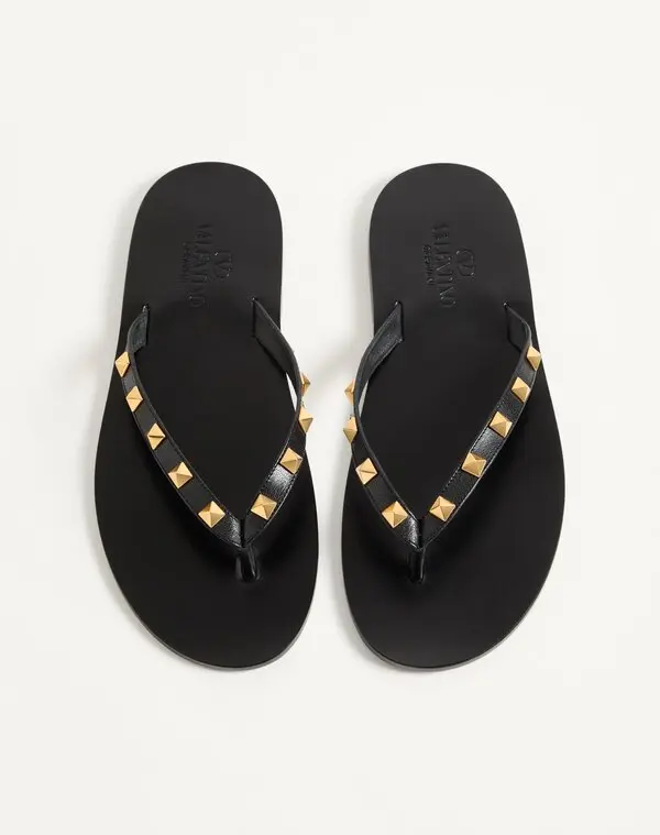 Valentino Garavani Rockstud Slip-on Flip Flops