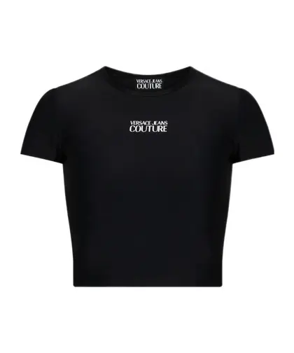 Versace Cropped Logo T-shirt
