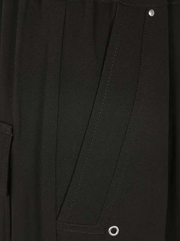 Rick Owens Bela Wide-leg Trousers - Black