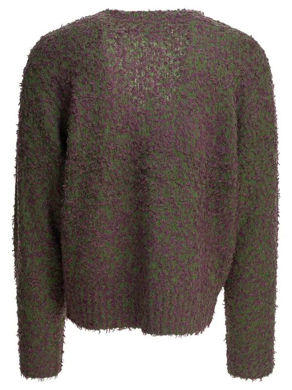 StÜssy Textured V-neck Cardigan