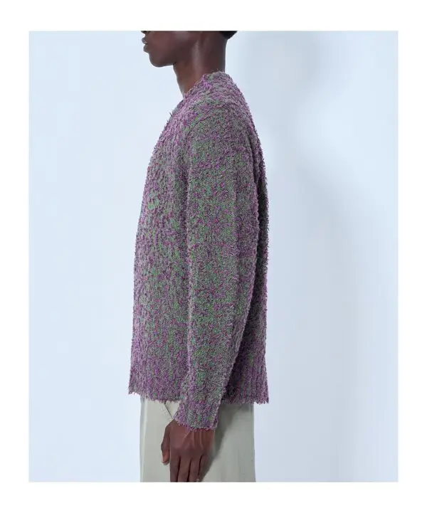 StÜssy Textured V-neck Cardigan