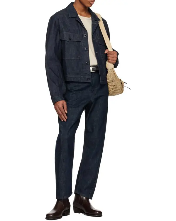 LEMAIRE Tapered Mid-rise Balloon Jeans