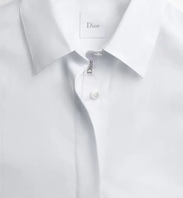 Dior Riviera Blouse With Button Closure