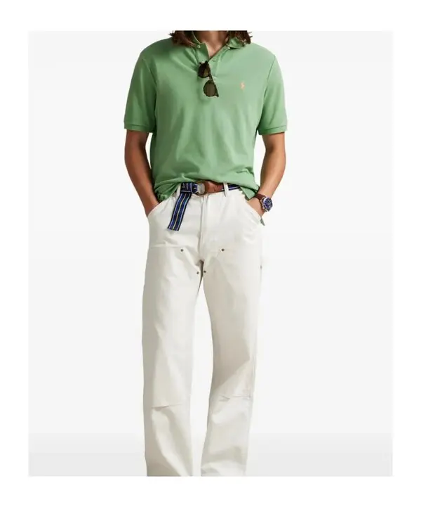 Polo Ralph Lauren Short Sleeve Knit Polo Shirt - Green