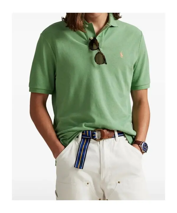 Polo Ralph Lauren Short Sleeve Knit Polo Shirt - Green