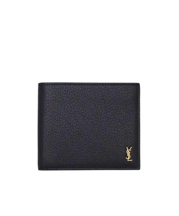 Saint Laurent Single-fold Wallet - Midnight Blue