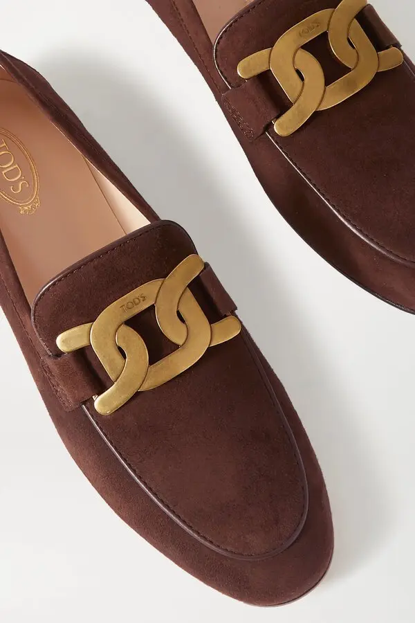 TOD'S Kate Buckle Detail Loafers