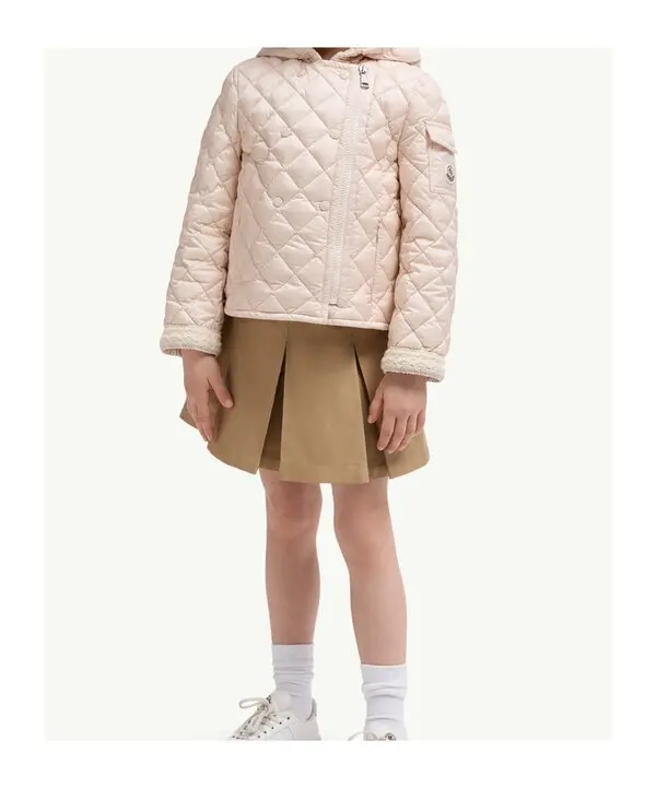 Moncler Corbelin Diamond-quilted Hooded Down Jacket