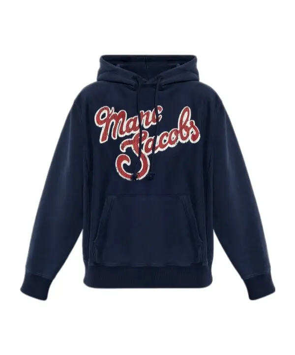 Marc Jacobs Logo Print Hoodie