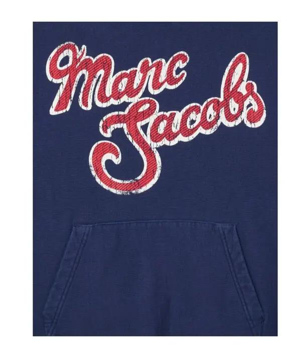 Marc Jacobs Logo Print Hoodie