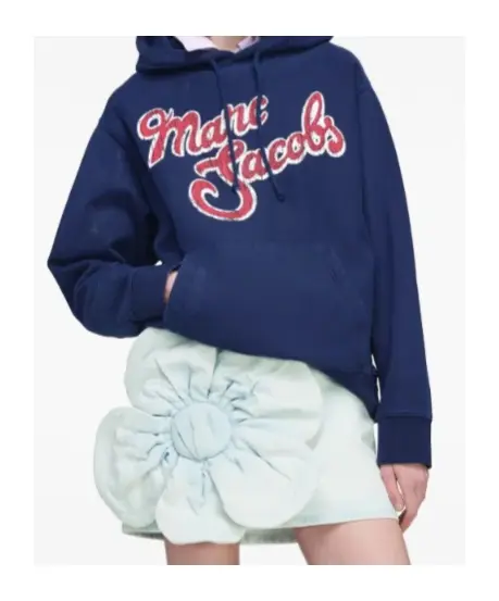 Marc Jacobs Logo Print Hoodie