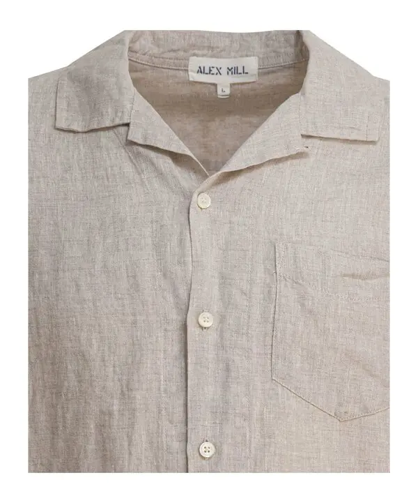 ALEX MILL Camp Linen Shirt