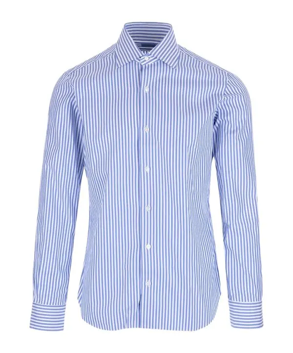 BARBA NAPOLI Culto Straight-hem Pintriped Shirt