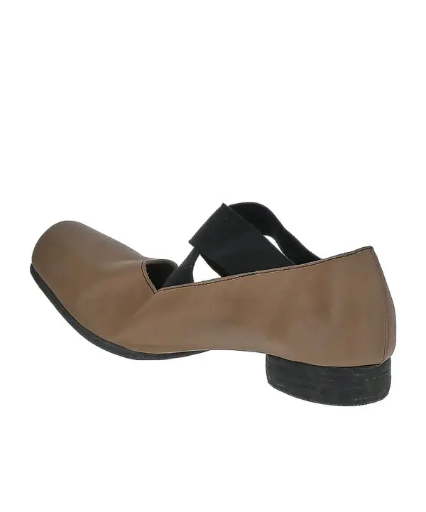 UMA WANG Square-toed Flats With Elastic Detail