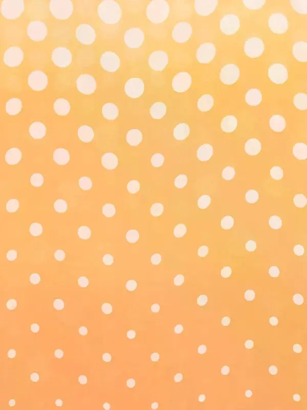 Versace 1990s Polka-dot Scarf - Orange