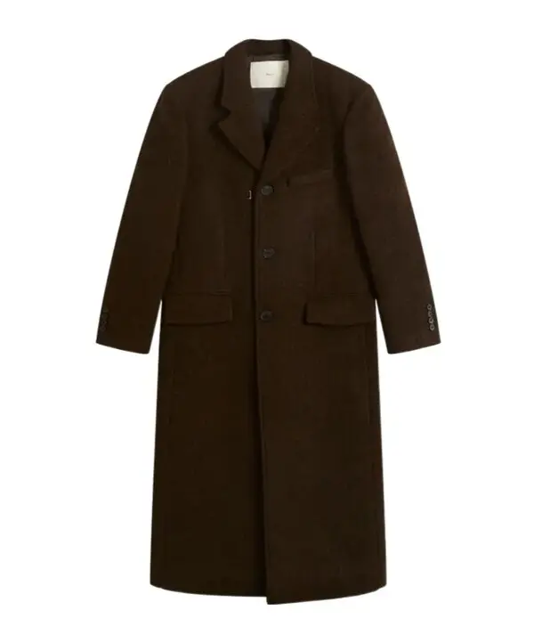 DUNST Boucle 3-button Long Coat