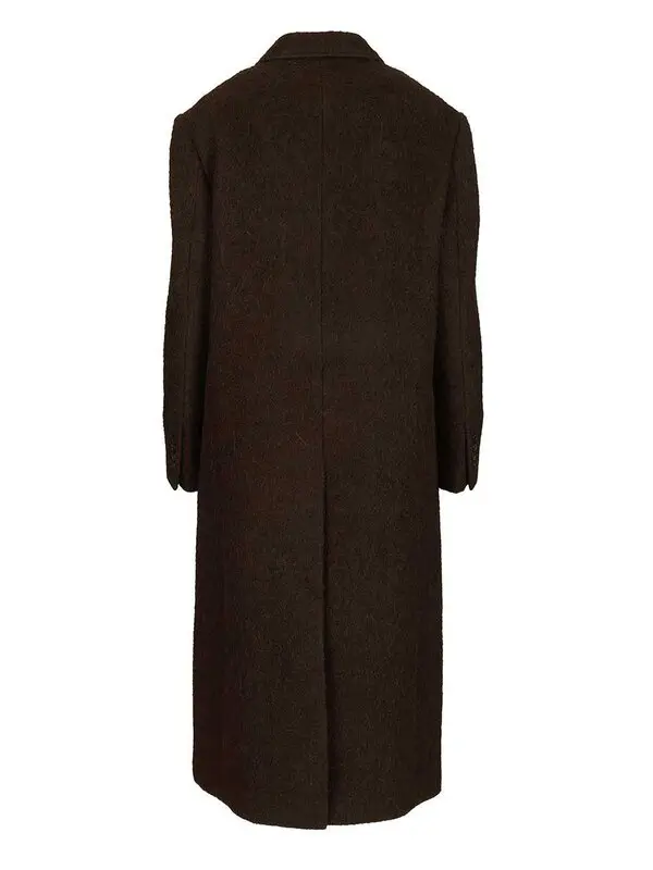 DUNST Boucle 3-button Long Coat
