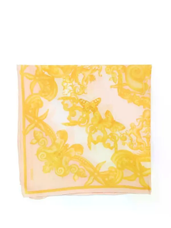 Versace 2005s Trésor De La Mer Scarf - Yellow