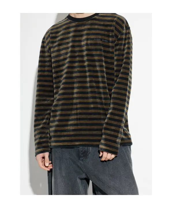 SAMSOE SAMSOE Striped Long-sleeved T-shirt