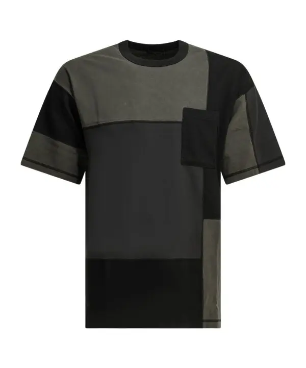 Comme Des Garçons Homme Patchwork Oversized T-shirt