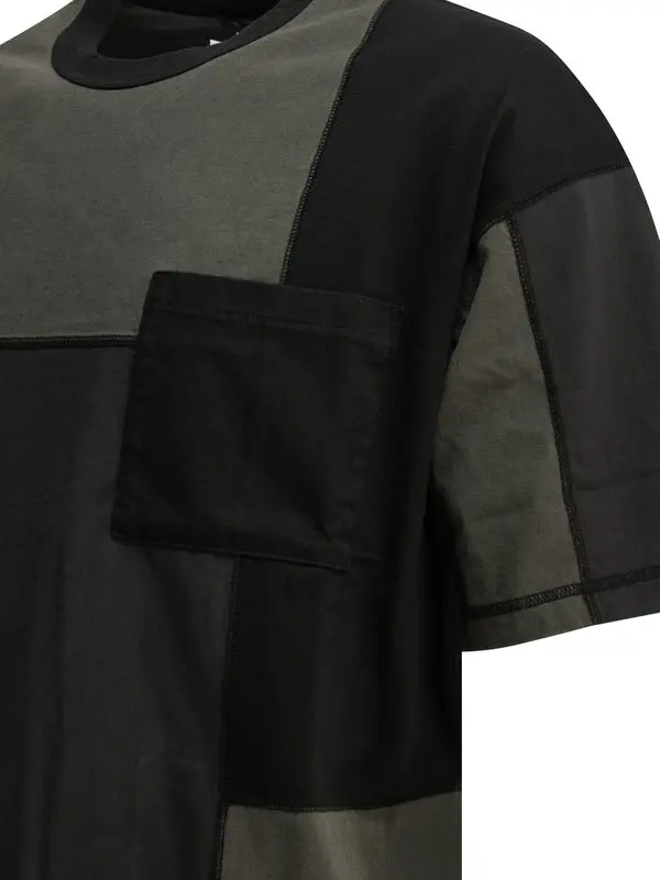 Comme Des Garçons Homme Patchwork Oversized T-shirt