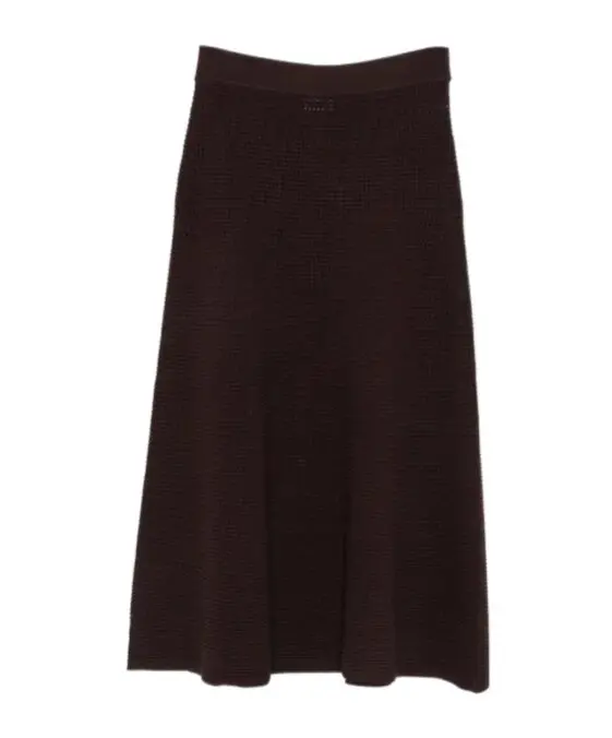 P.a.r.o.s.h Ribbed Midi Skirt