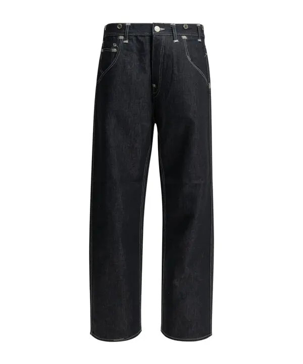 Junya Watanabe X Levi's Wide-leg Workwear Jeans - Black
