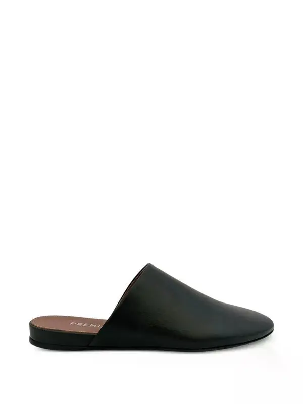 Premiata Leather Almond-toe Mules