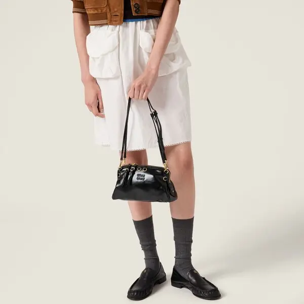 Miu Miu Caprice Leather Clutch